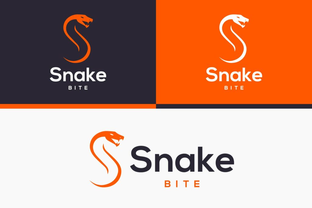 Abstract icon SNAKE in S shape – MasterBundles