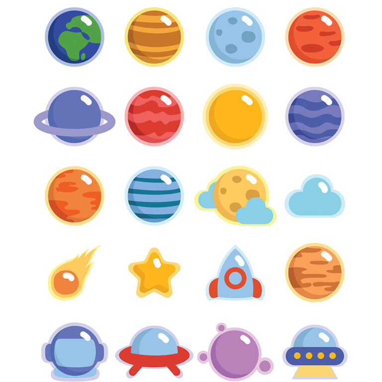 20 Space Icons Set – MasterBundles