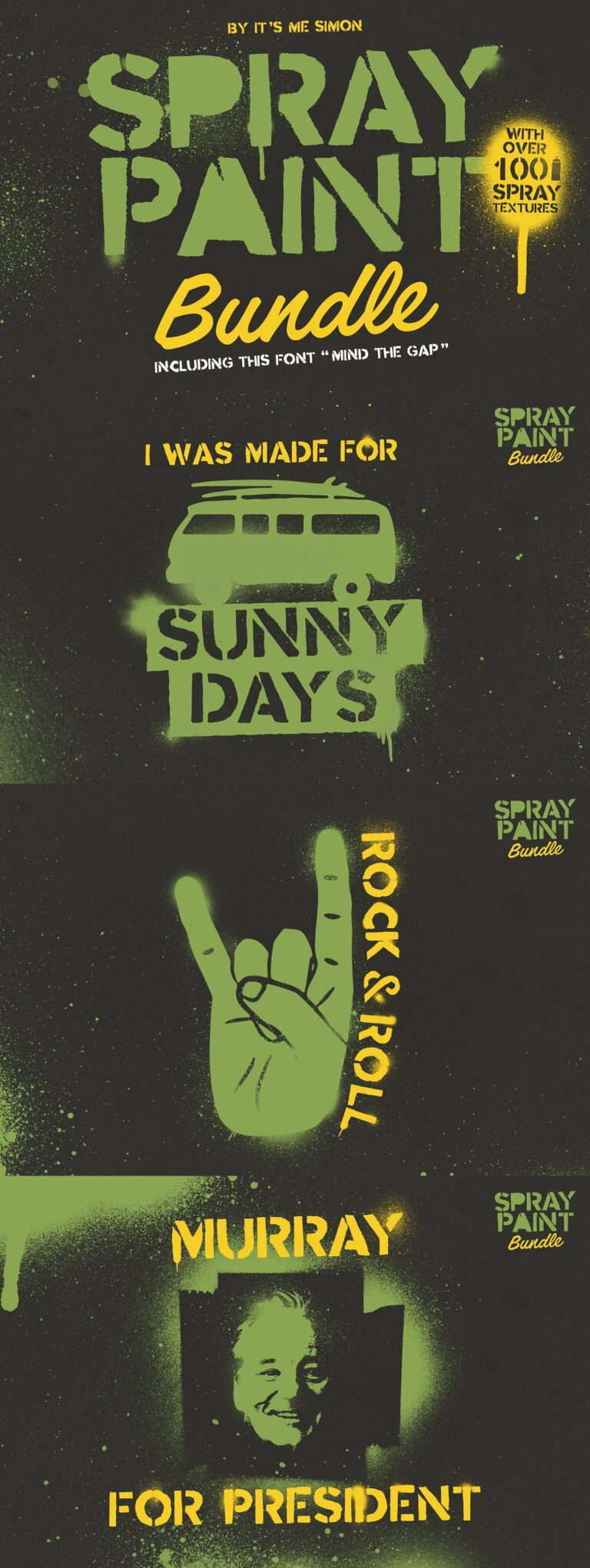 Spray Paint Bundle textures – MasterBundles