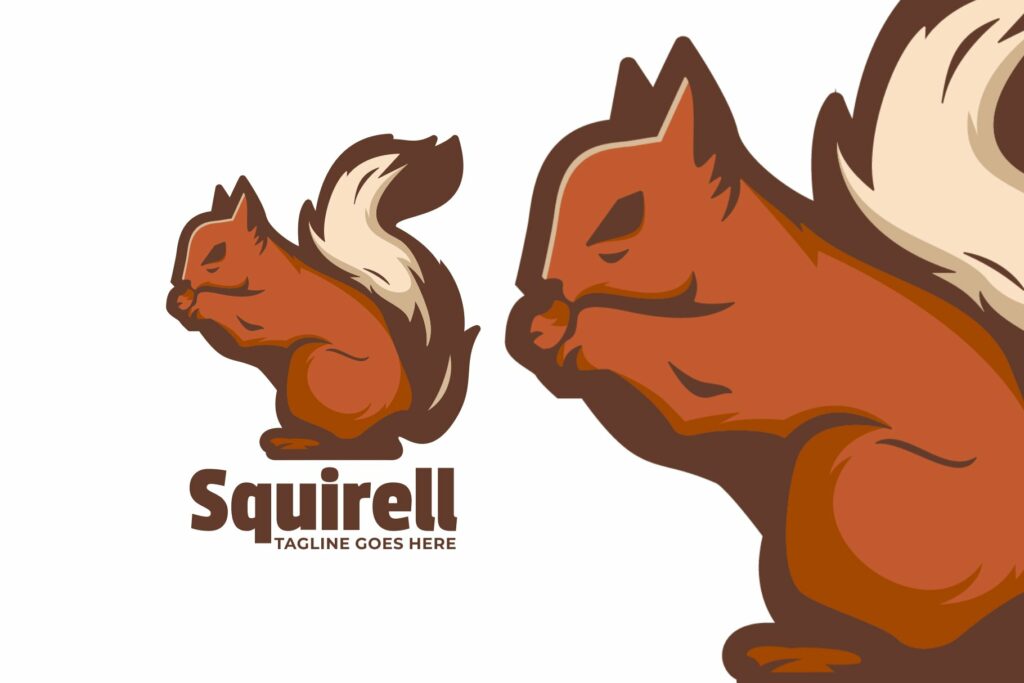 Squirrell Logo Vector – MasterBundles
