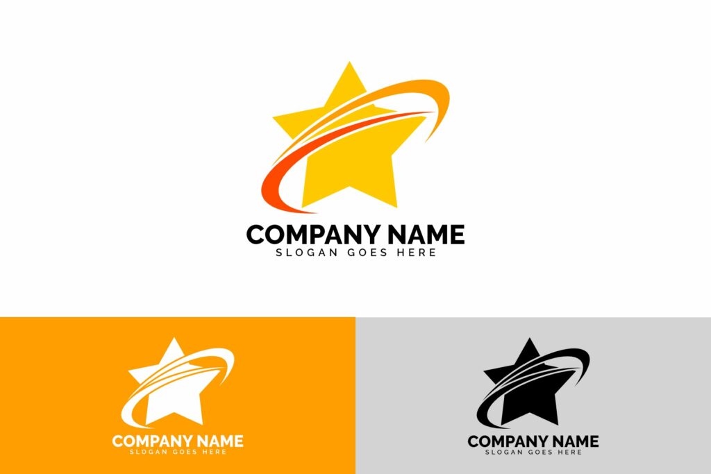 star logo template – MasterBundles