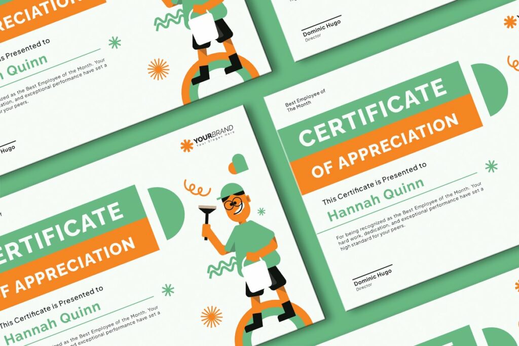 Cleaning Service - Certificate – MasterBundles