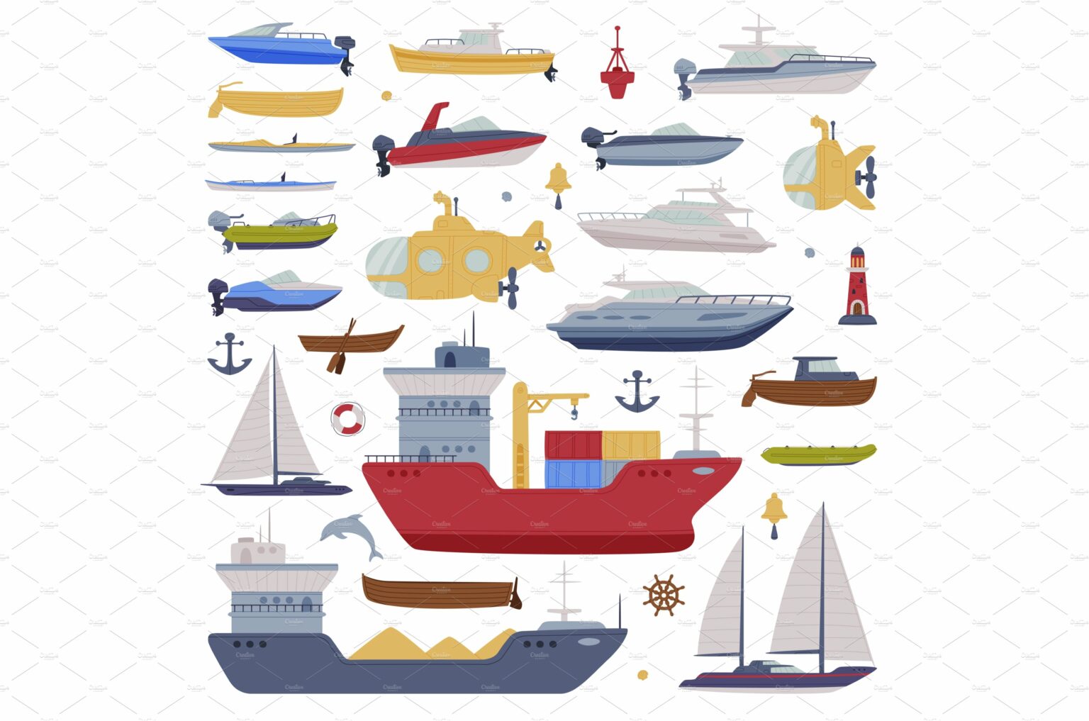 Watercraft or Swimming Water Vessel – MasterBundles