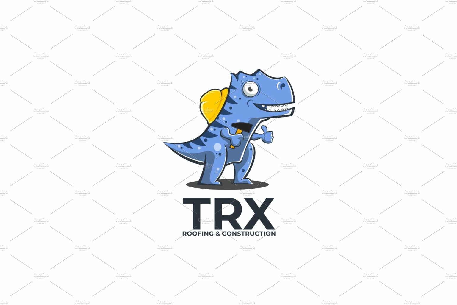 Dinosaur Logo Design – MasterBundles