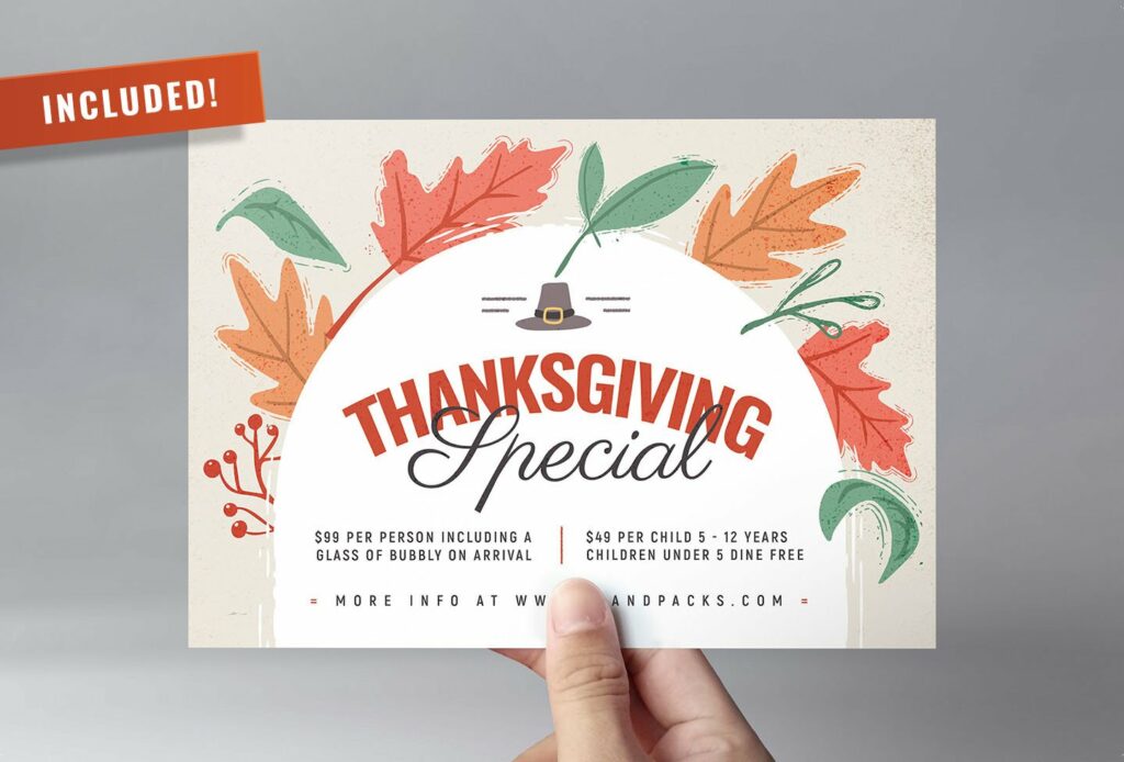 Thanksgiving Flyer / Poster Bundle – MasterBundles