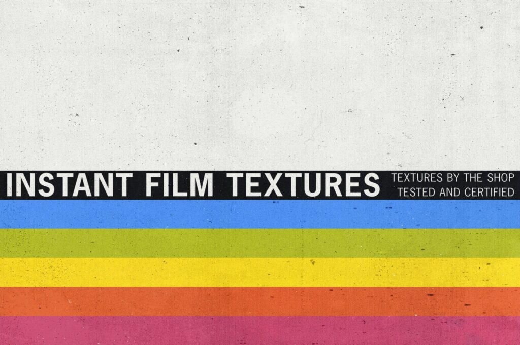 Expired instant film texture pack – MasterBundles