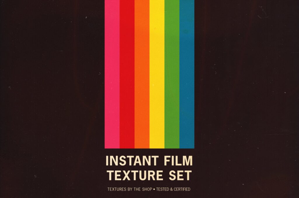 Expired instant film texture pack – MasterBundles