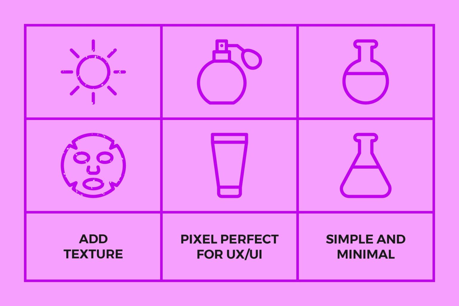 Cosmetic Packaging Symbols | Icons – MasterBundles