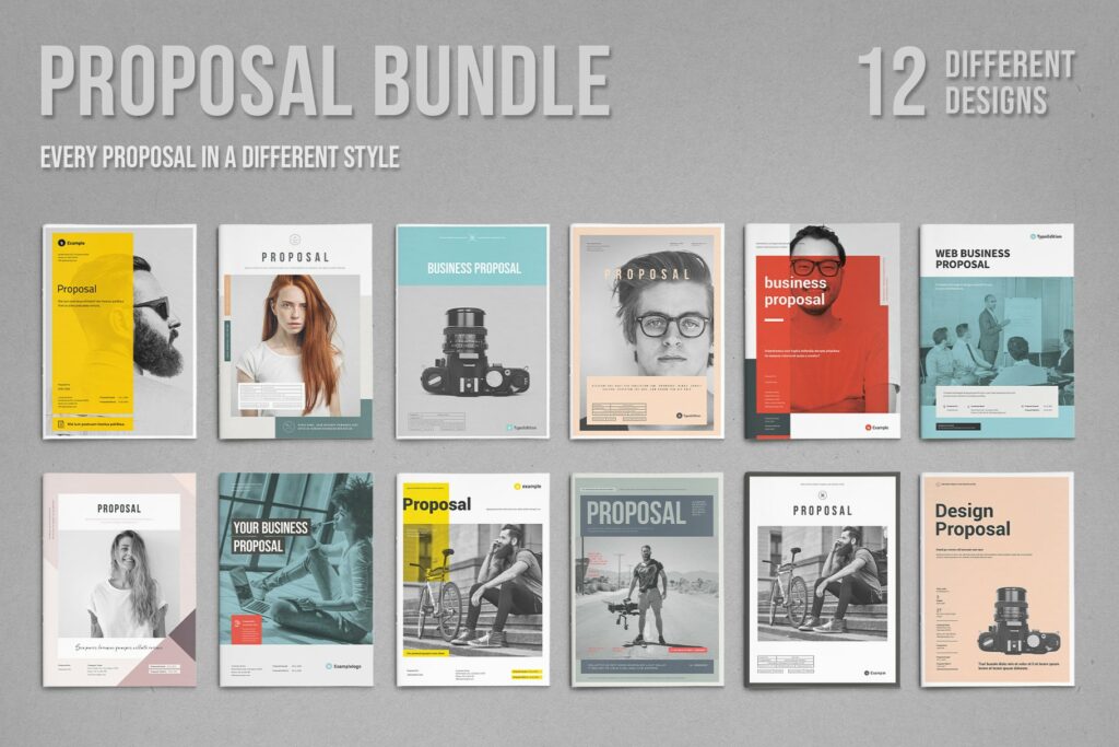Proposal Bundle | 12 Items Vol. 2 – MasterBundles