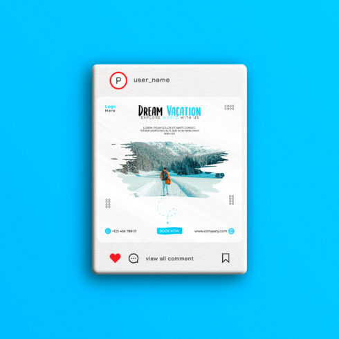 Unique, professional, And Modern Travel Social Media Post Design ...