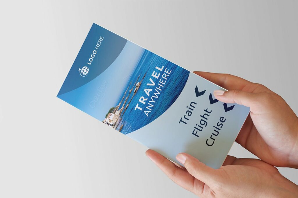 Travel Tri-fold Brochure - SK – MasterBundles