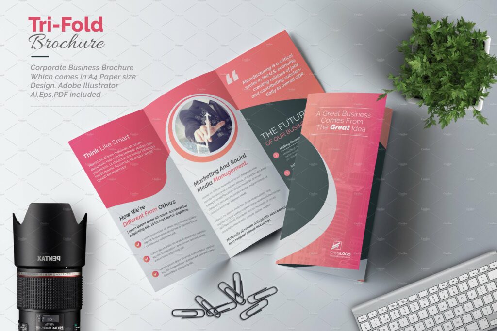 Tri fold Brochure – MasterBundles