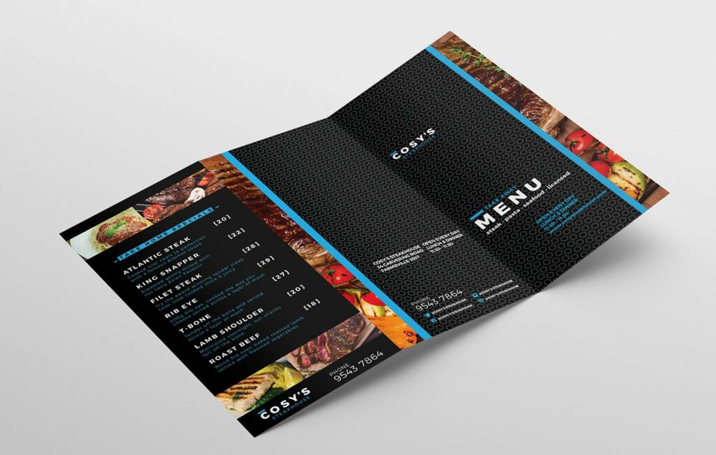 Restaurant Menu Templates Pack – MasterBundles