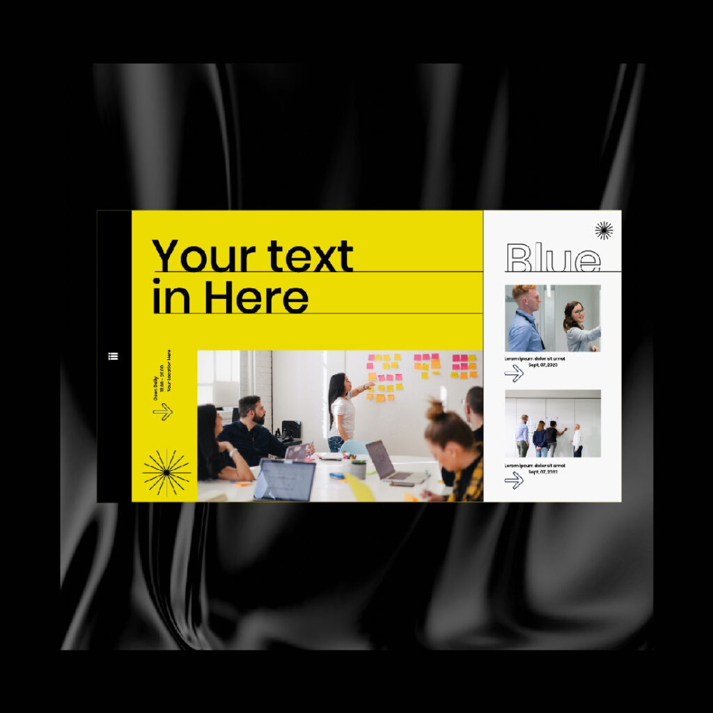 Website landing page cover aesthetic - MasterBundles