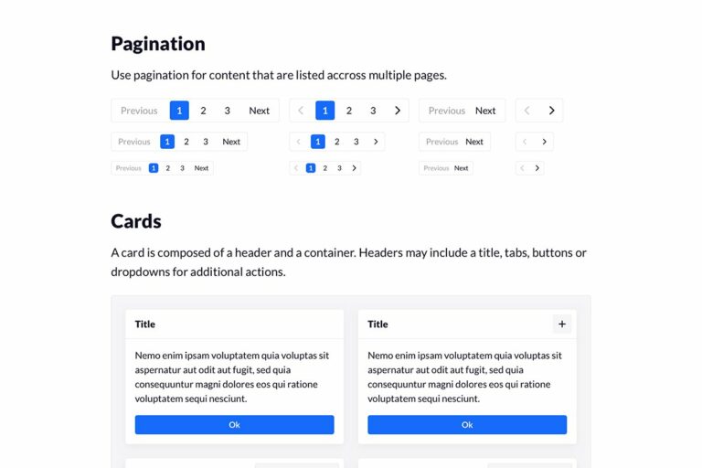 UI Design System – MasterBundles