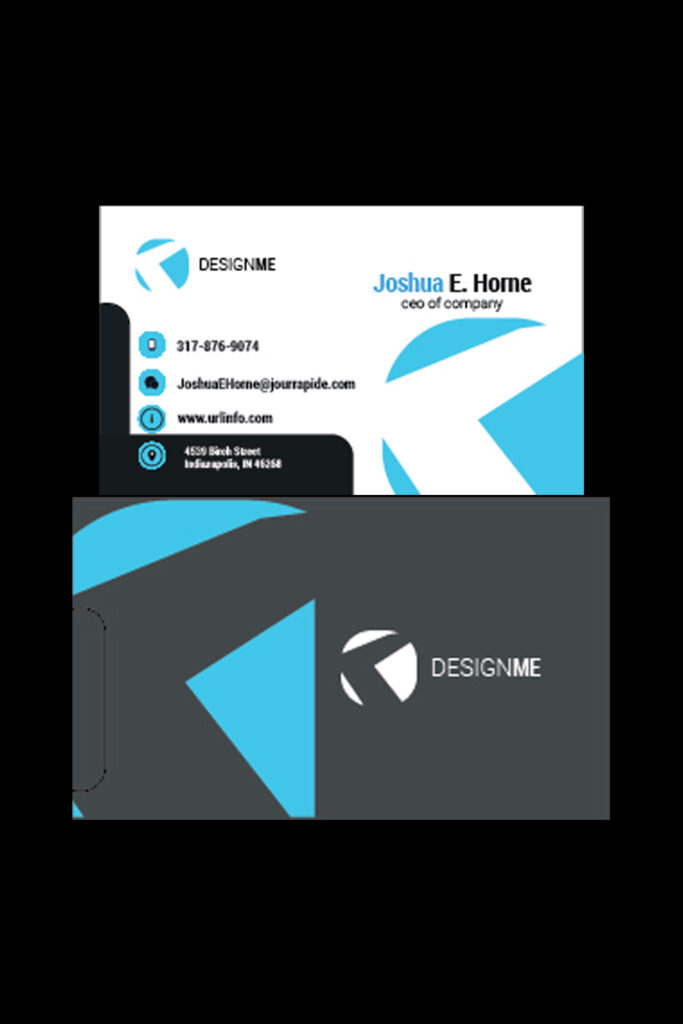 minimalist business card for growing business - MasterBundles