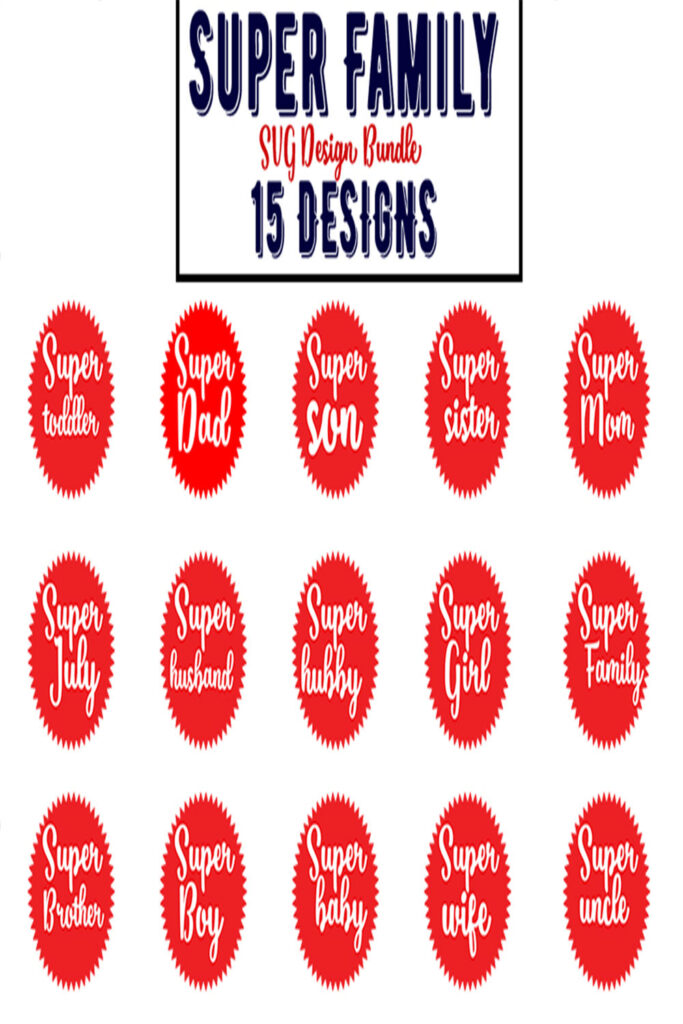 Super Family SVG Bundle - MasterBundles