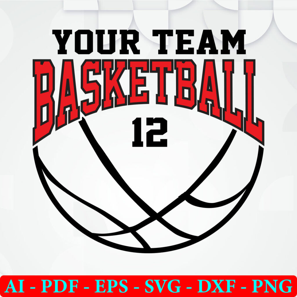 6 March Madness Basketbal SVG Bundle Vol 03 - MasterBundles