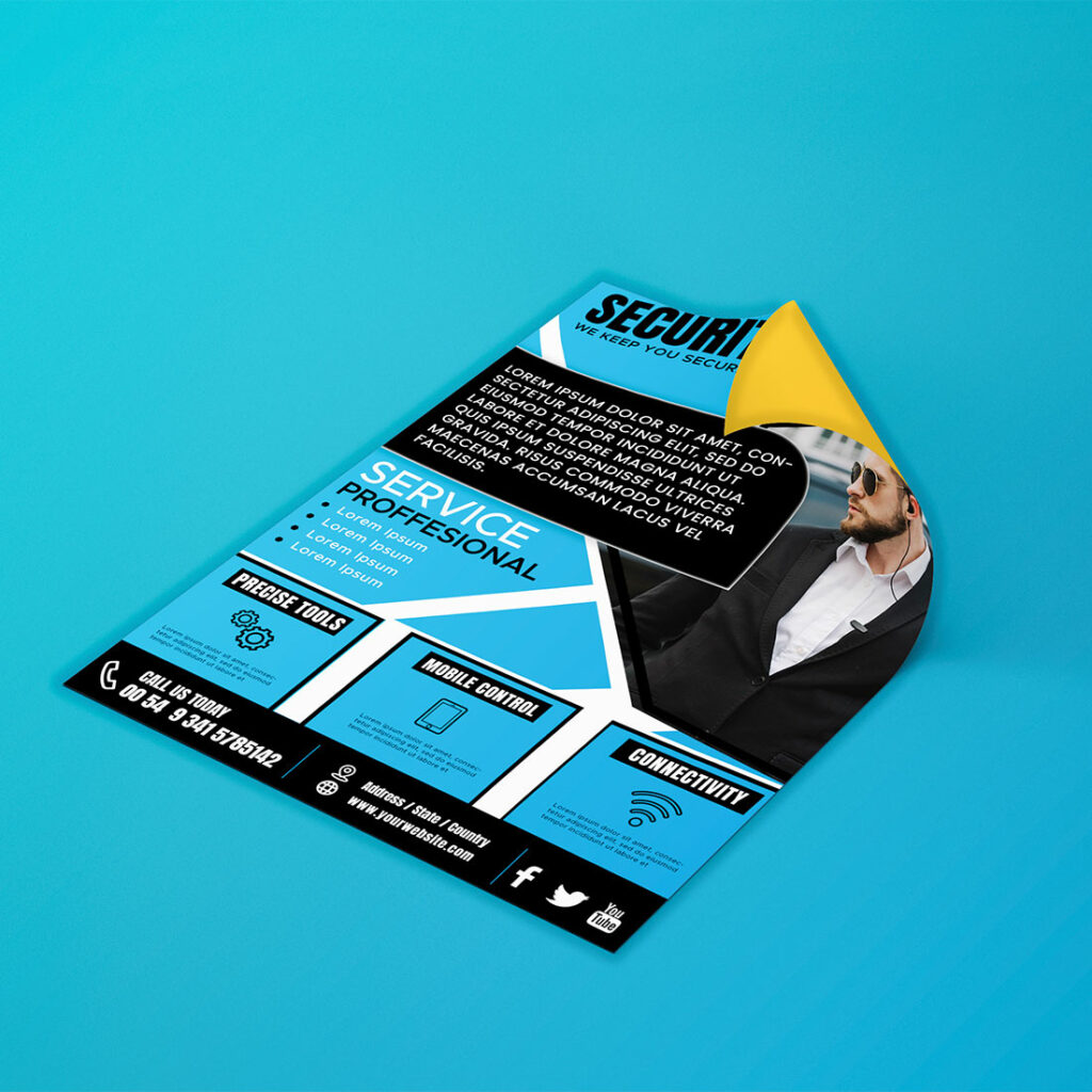 Security Flyer Design - MasterBundles