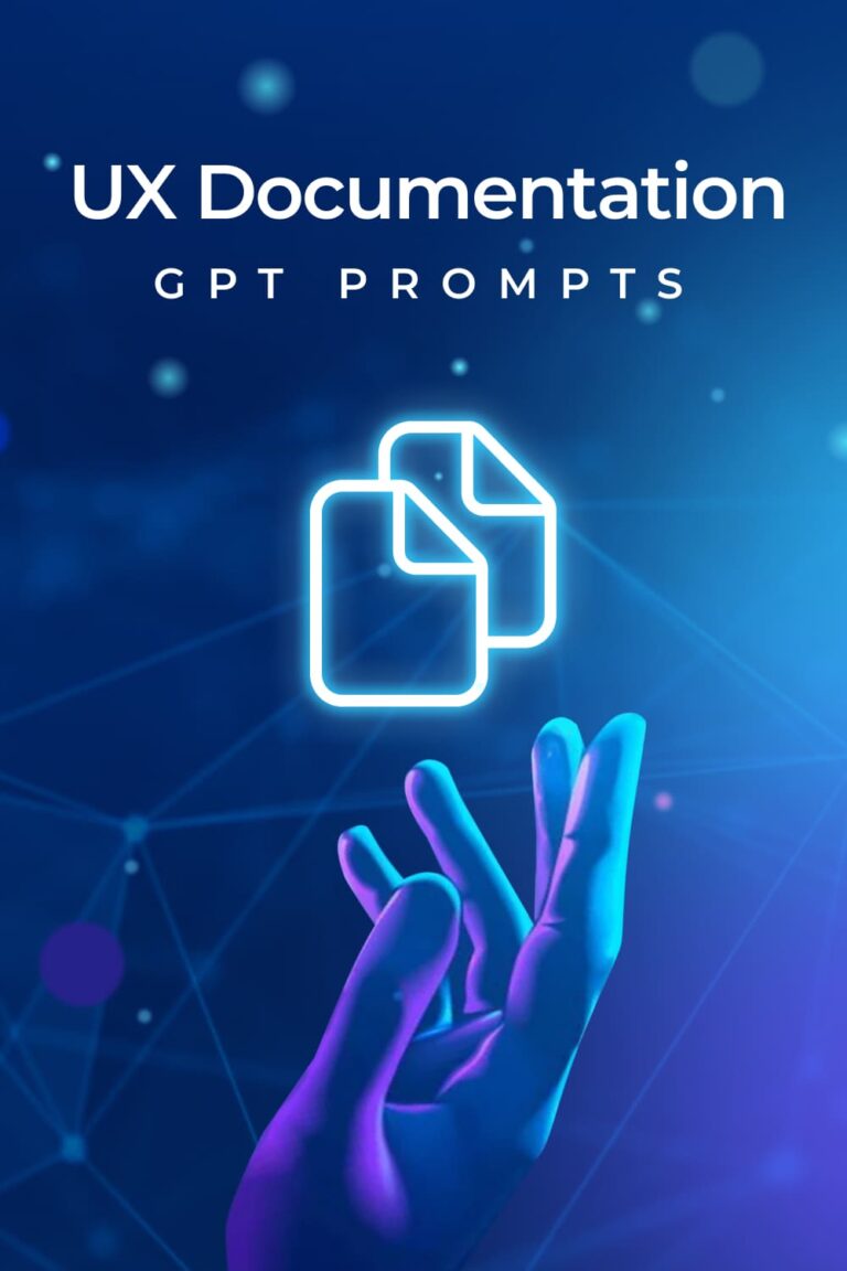 UX Documentation GPT Prompts - MasterBundles