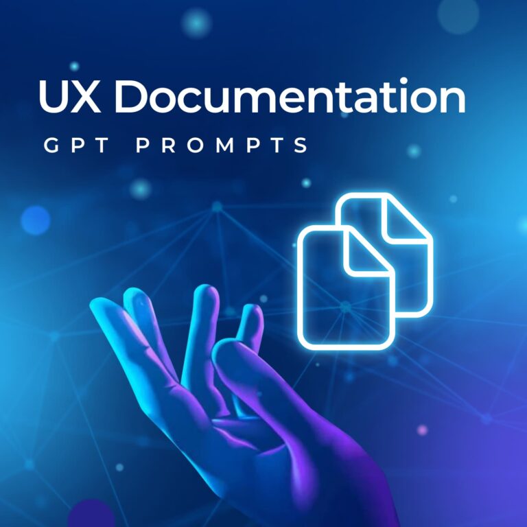 UX Documentation GPT Prompts - MasterBundles