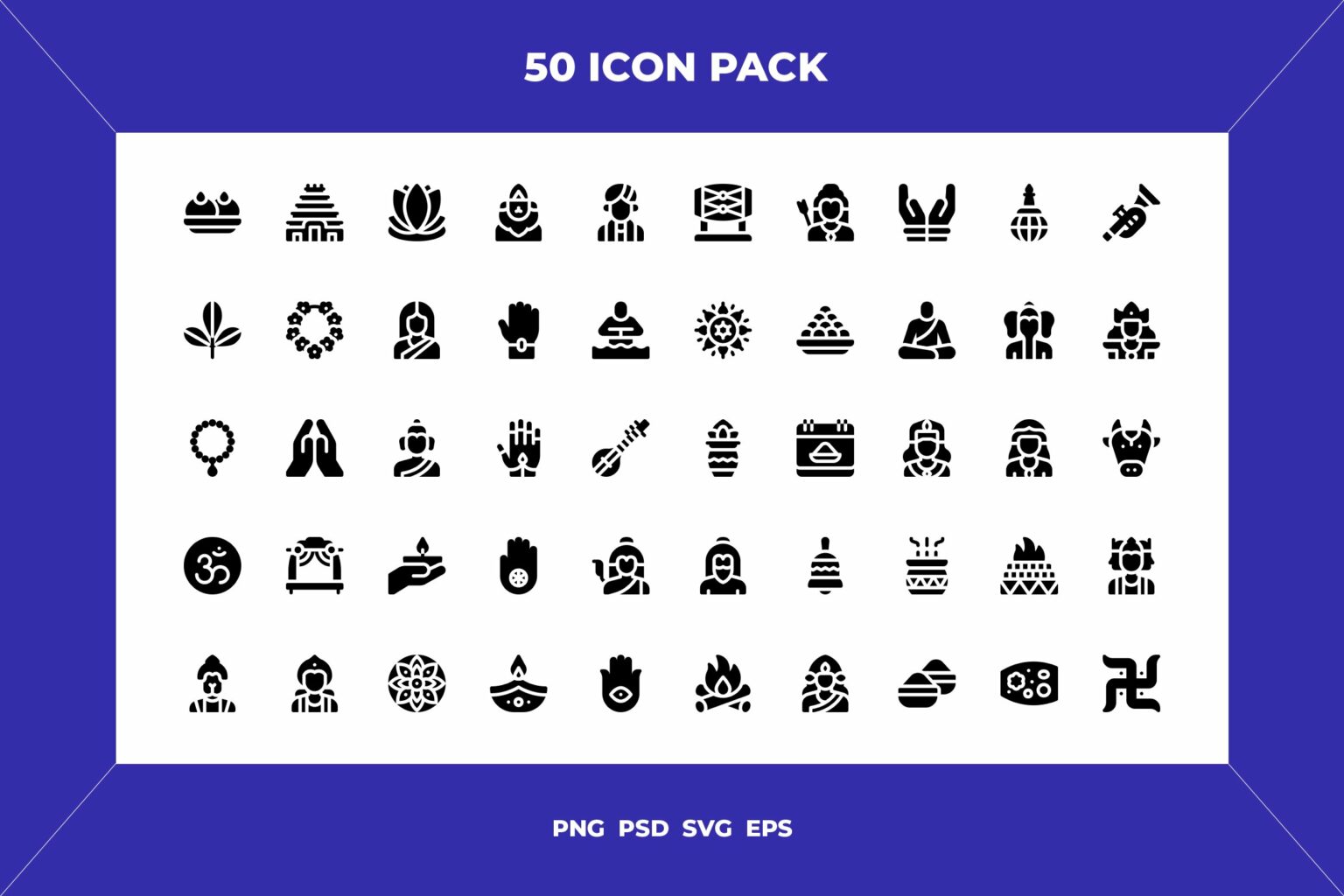 Hinduism icons – MasterBundles