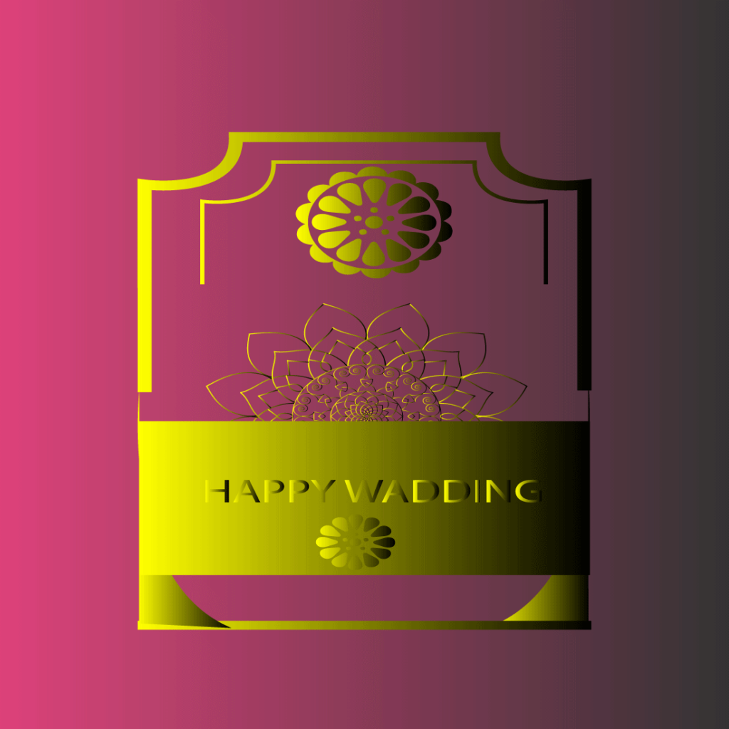 Two difference colors of invitation Card. - MasterBundles