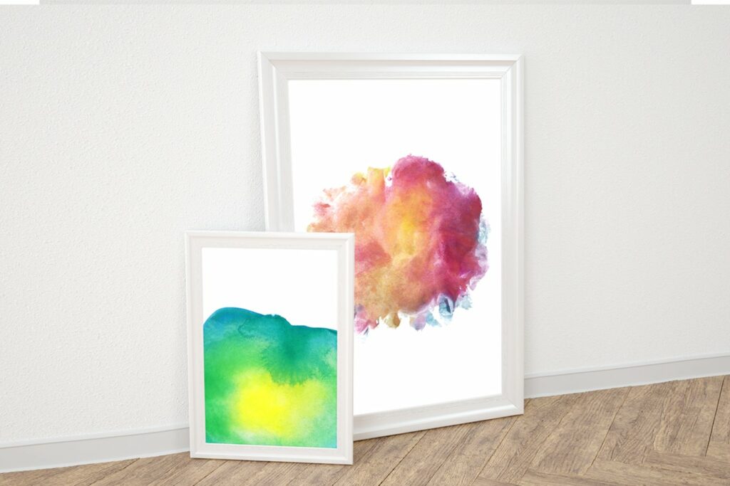 Watercolor Textures & Brushes – MasterBundles