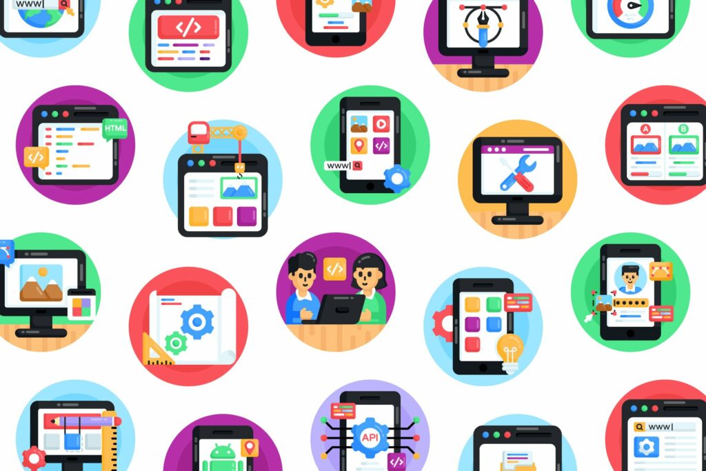 Web/Mobile App Design - 60 Vector – MasterBundles