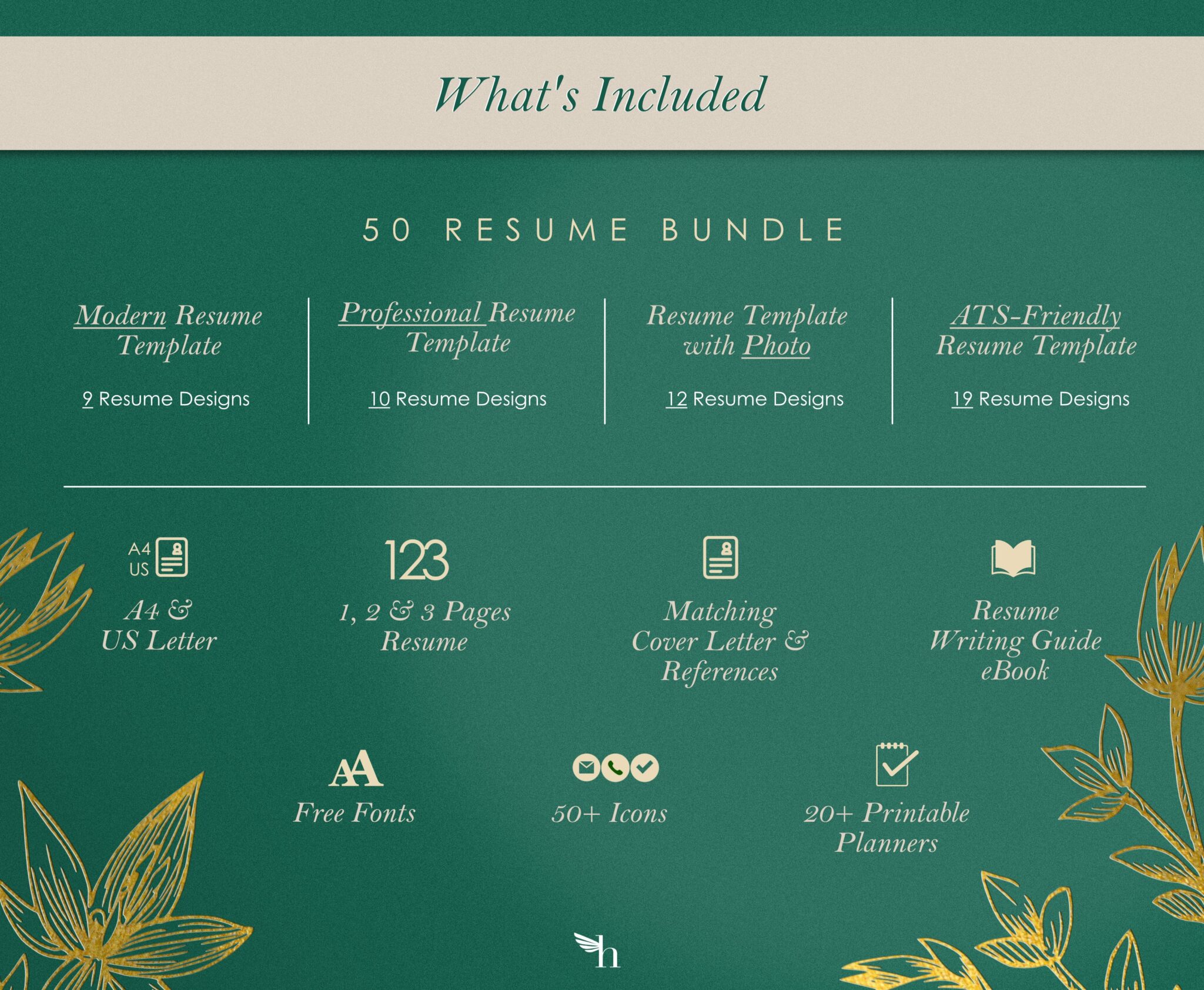 RESUME HEAVEN - 50 Resume Bundle – MasterBundles