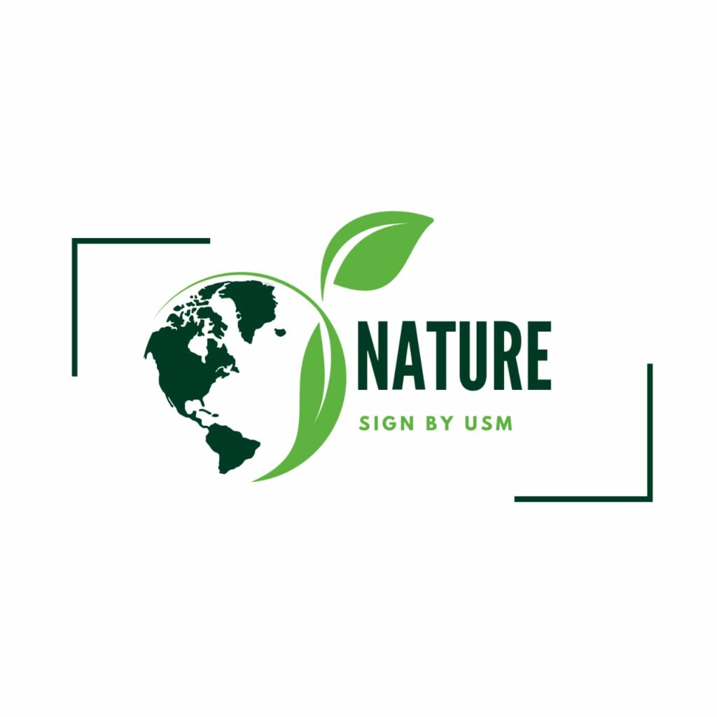 Perfect Design Nature Signature Logo By USM - MasterBundles
