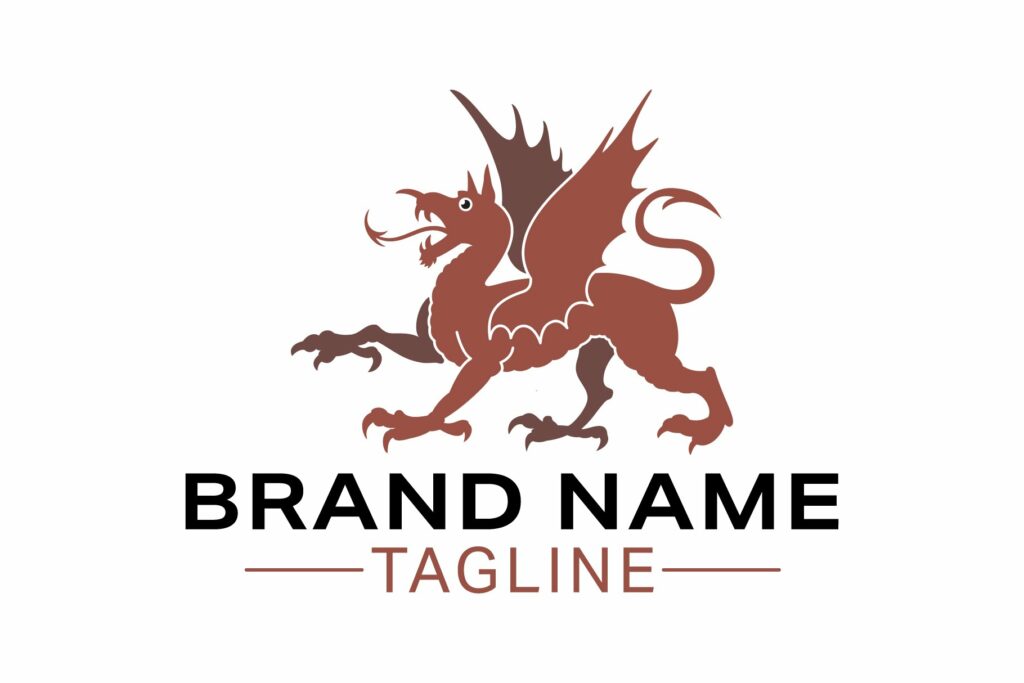 Winged Dragon Logo – MasterBundles