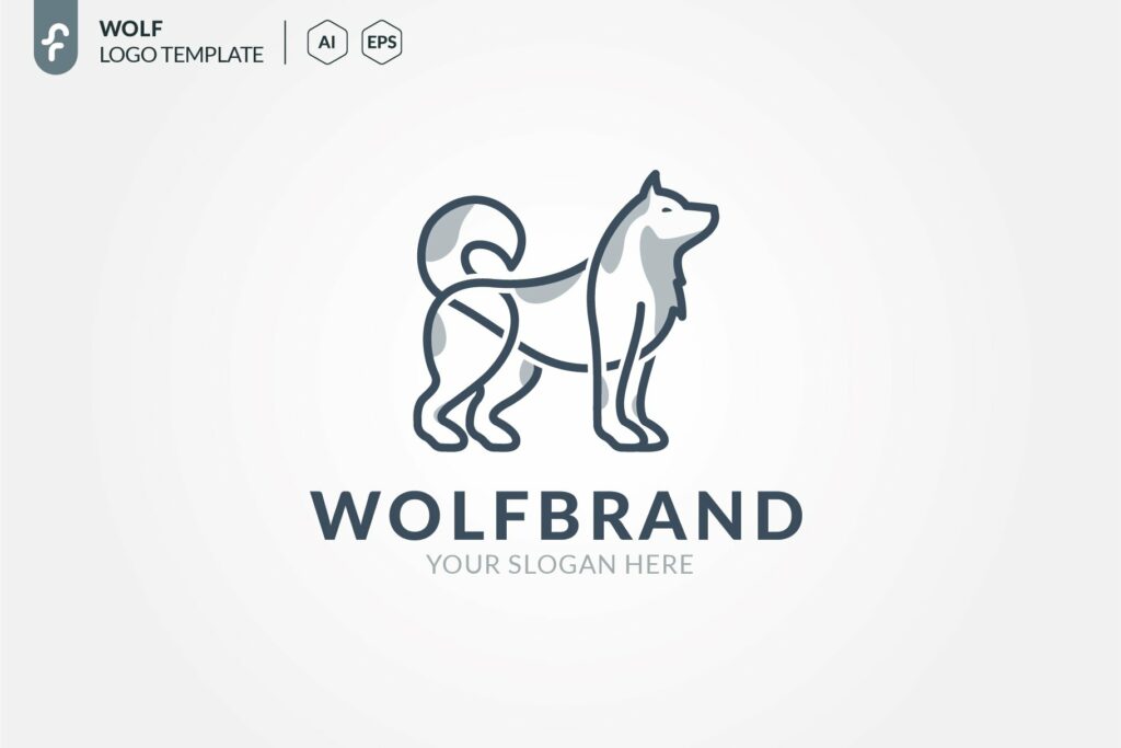 Wolf Brand Logo – MasterBundles