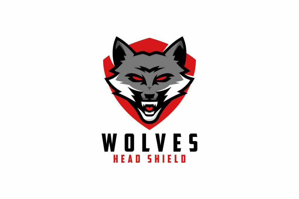 Wolves Head Logo Design – MasterBundles