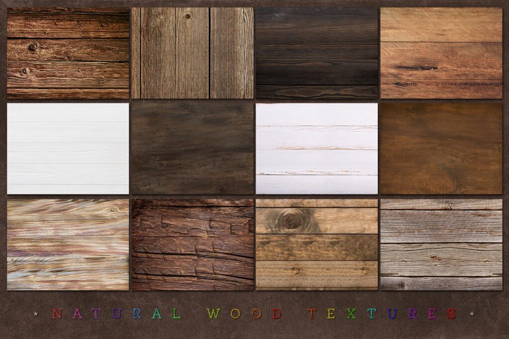 104 Natural wood textures – MasterBundles