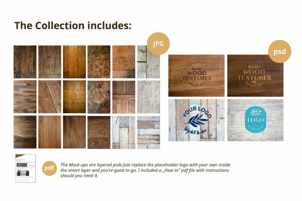 Engraved Wood Mock-ups & Textures – MasterBundles
