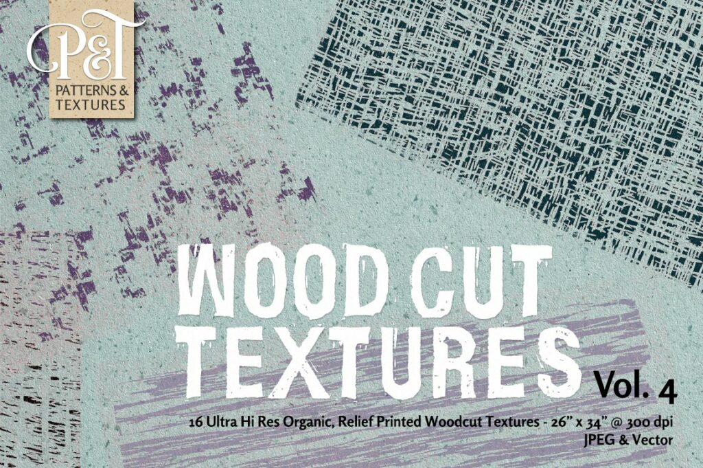 Wood Cut Textures Vol. 4 – MasterBundles