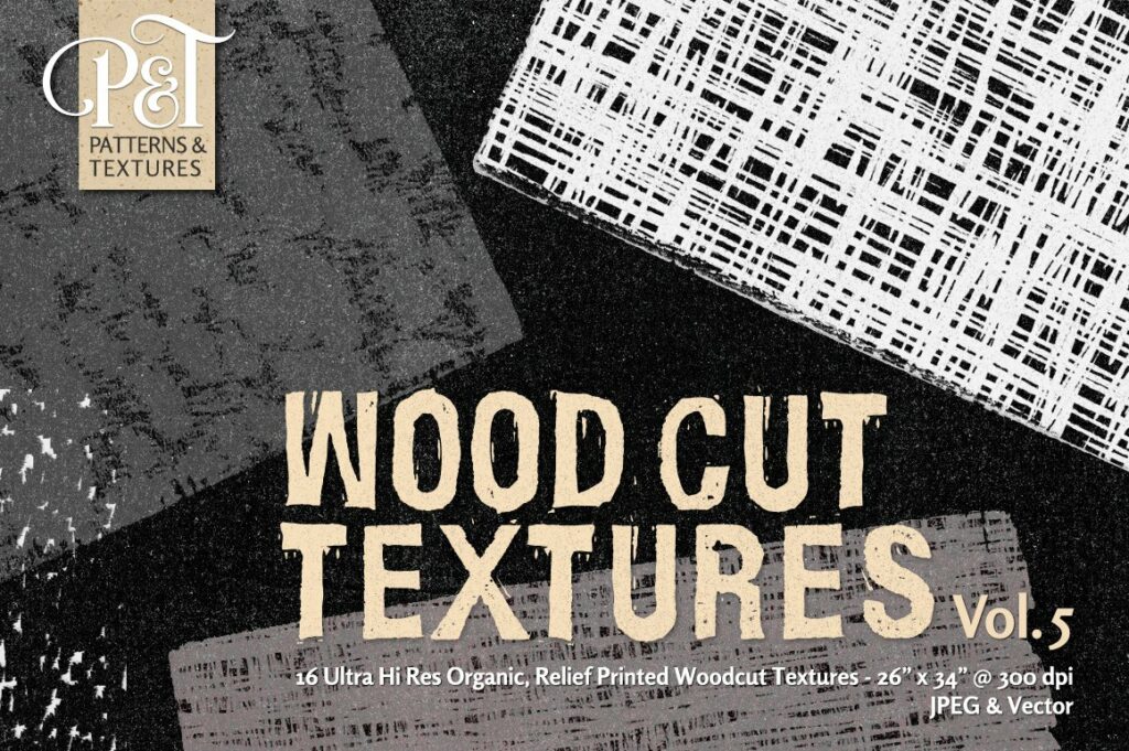Wood Cut Textures Vol. 5 – MasterBundles