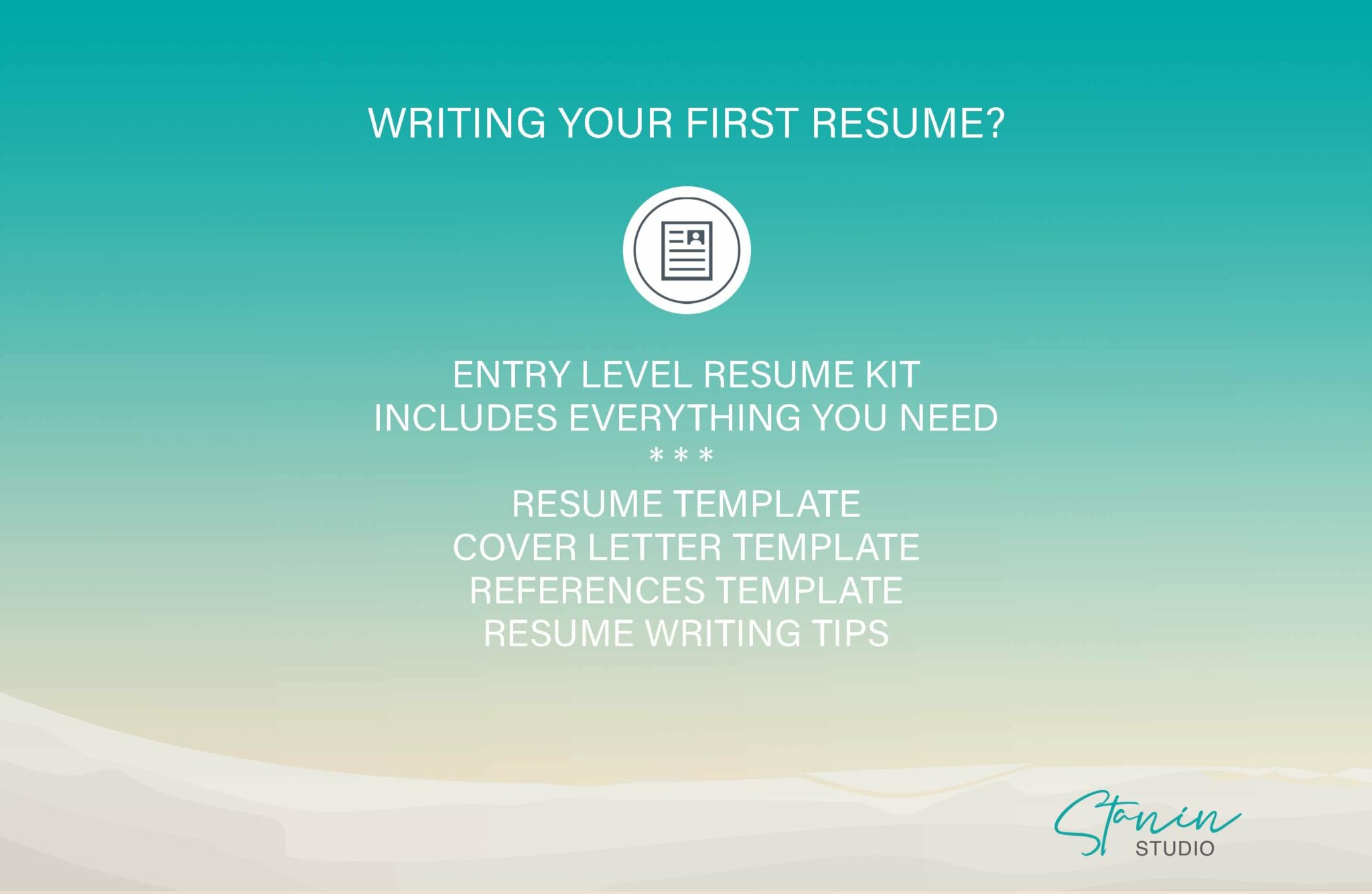 Resume Template Entry Level – MasterBundles