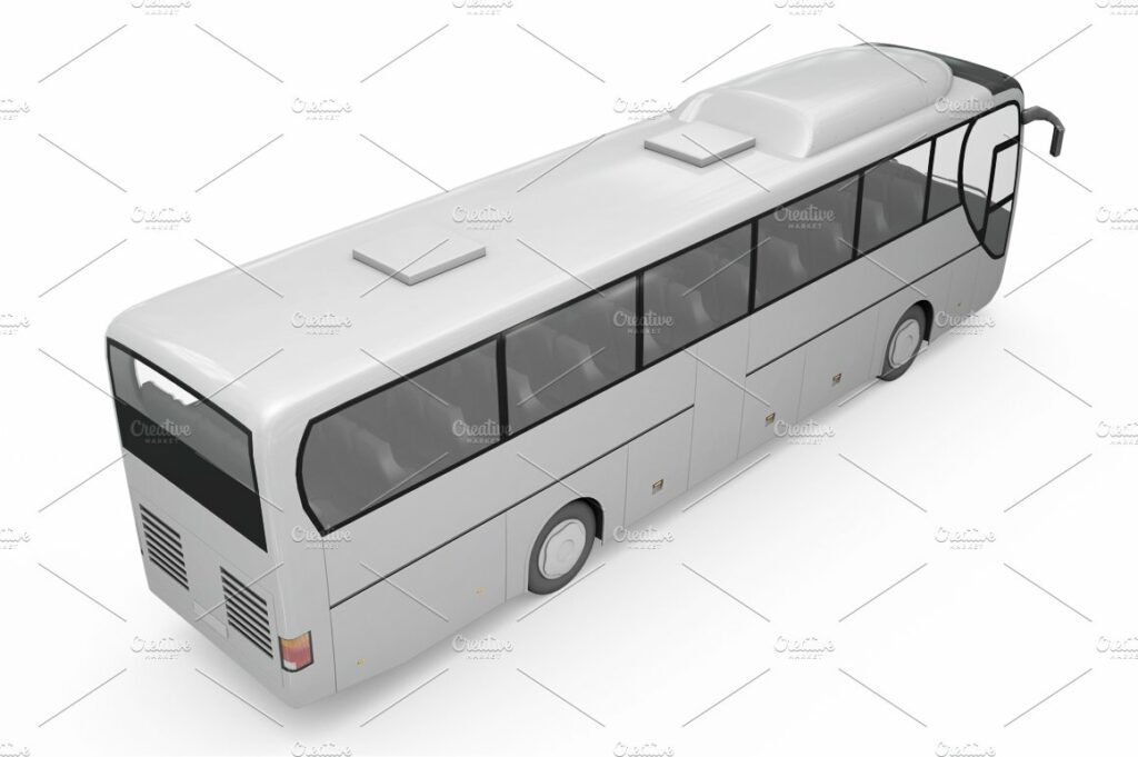 Bus Mockup – MasterBundles