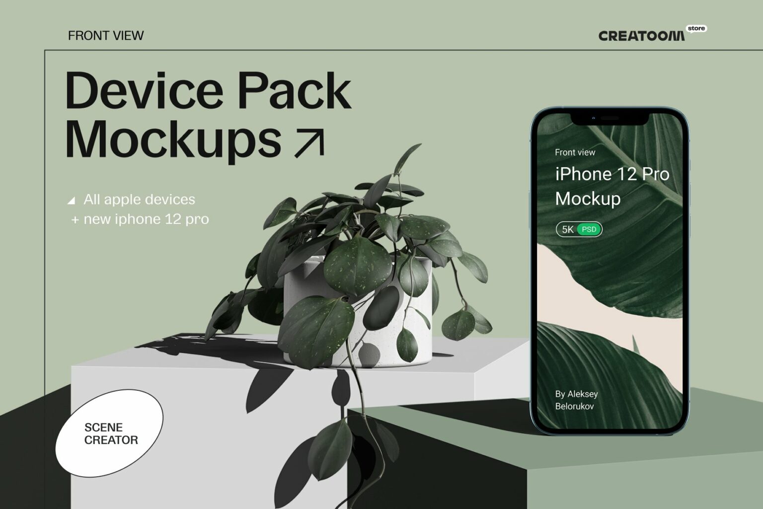 Device Pack Mockups - front view – MasterBundles