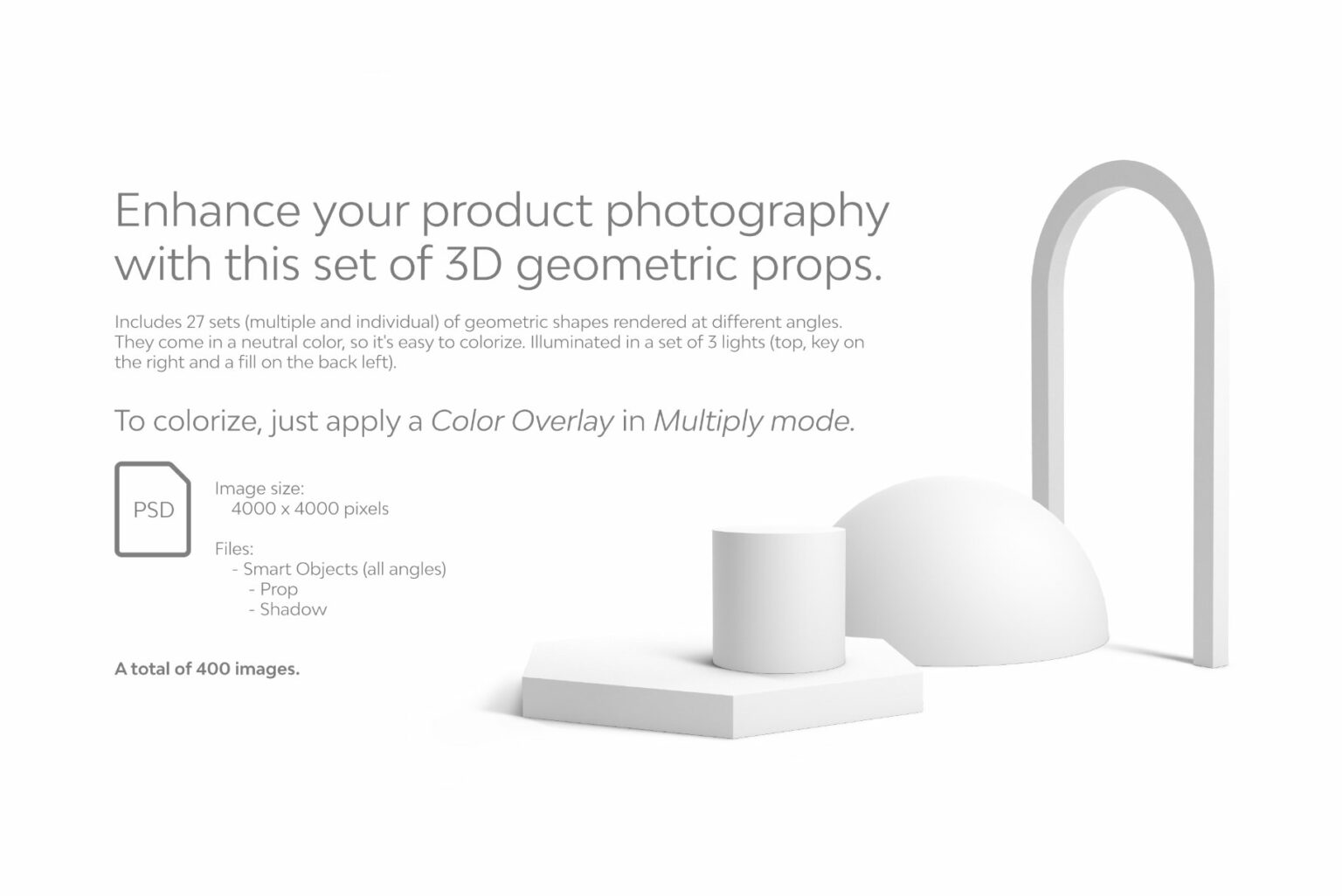 Geometric Props Scene Creator – MasterBundles