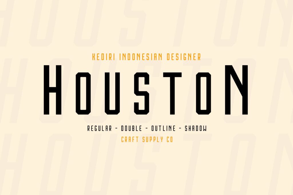 Houston Font Family – MasterBundles