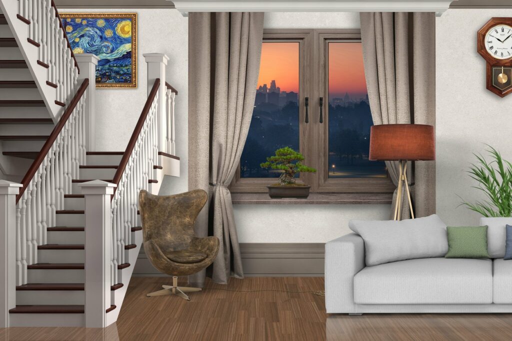 Living room interior Scene Creator – MasterBundles