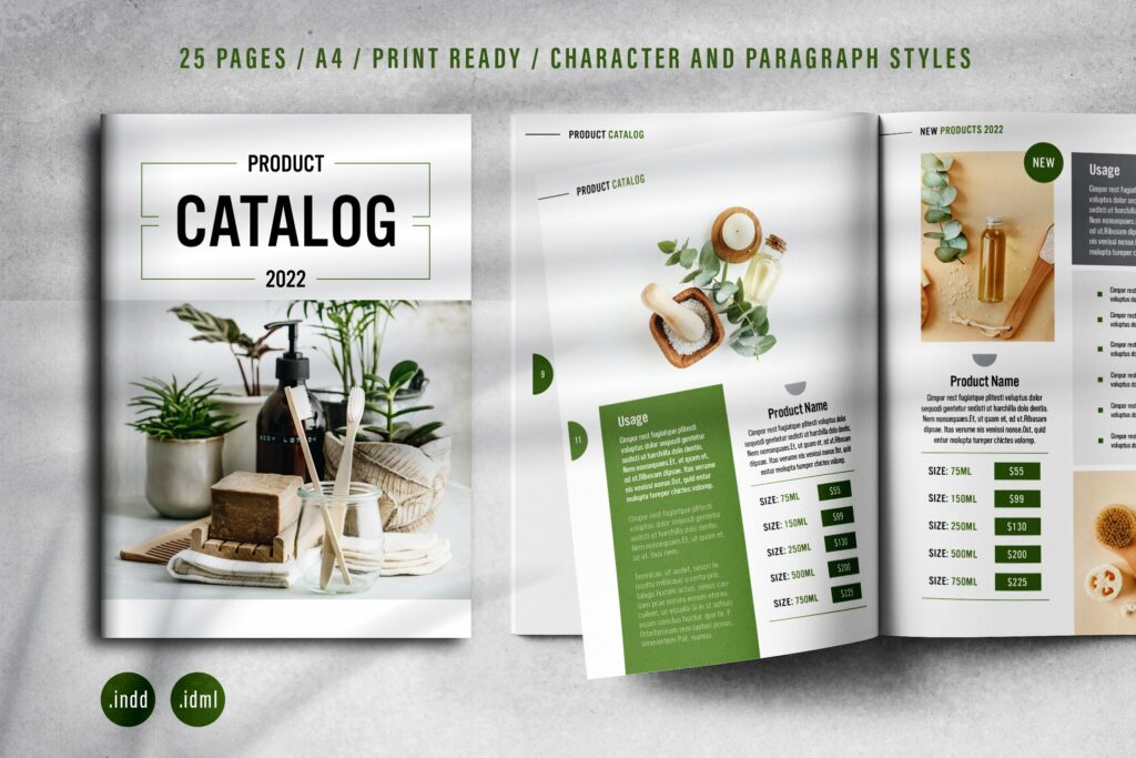 Product Catalog Layout – MasterBundles