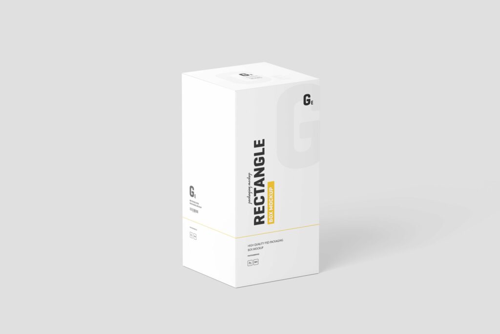 Rectangle Box Packaging Mockup – MasterBundles