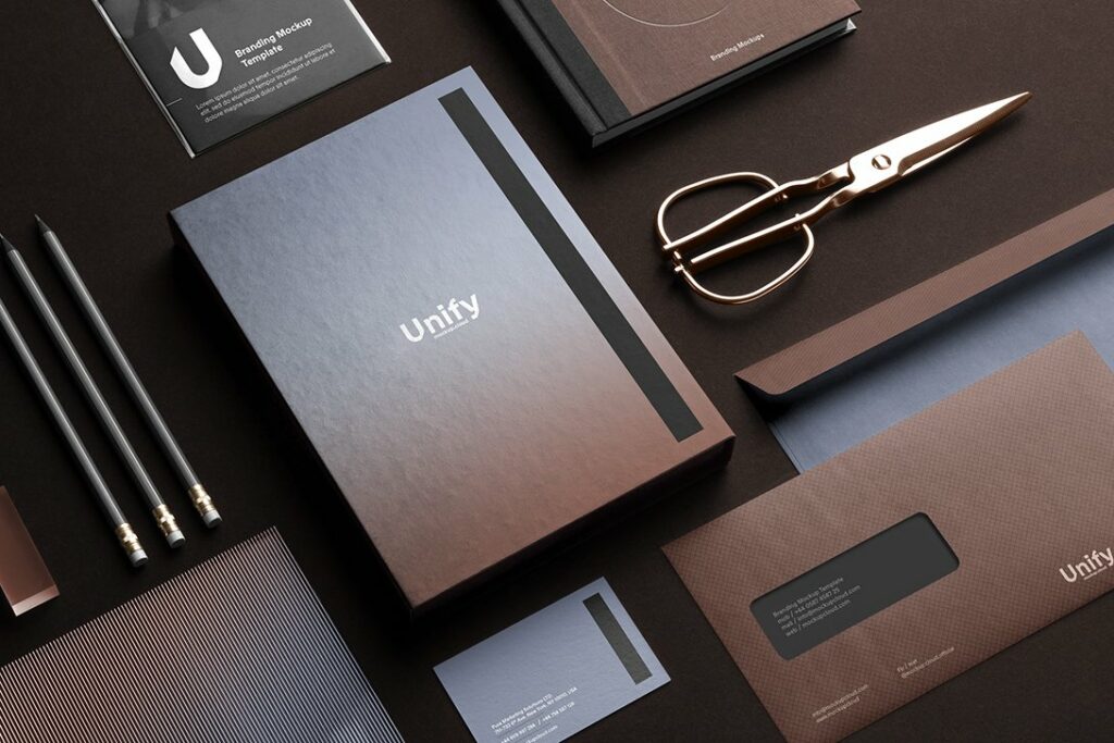 Unify Branding Mockup Kit – MasterBundles