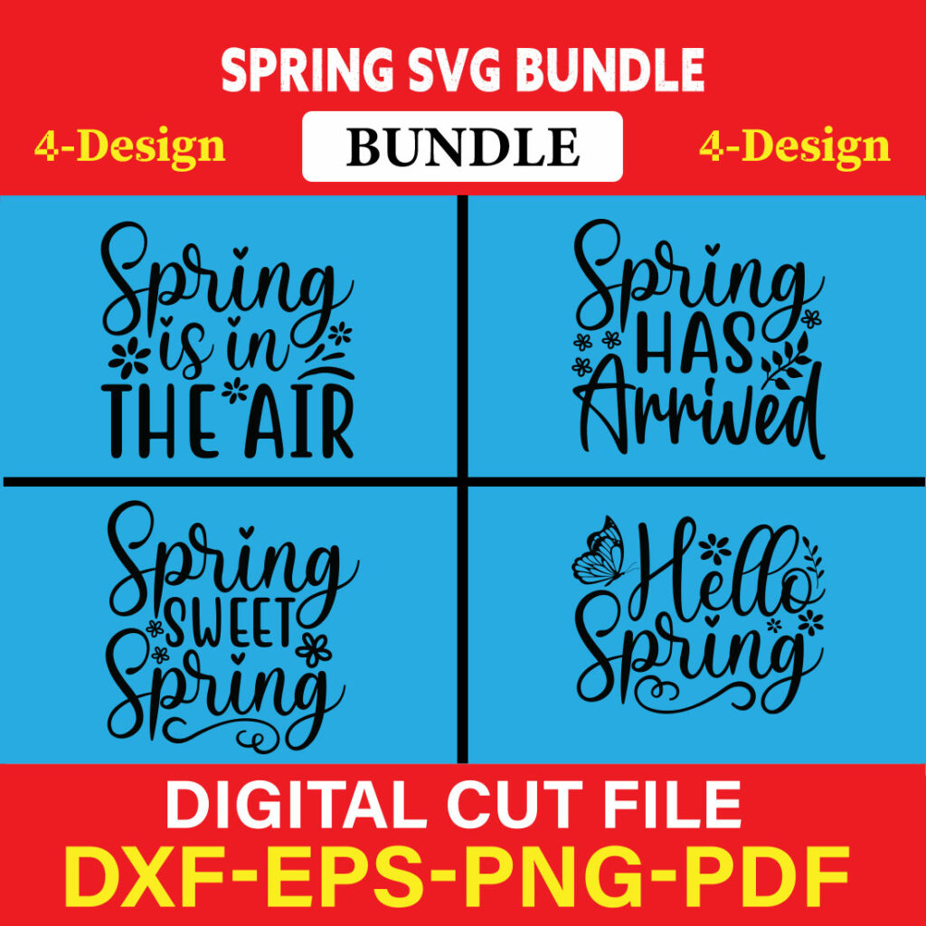 Spring T Shirt Design Bundle Vol 7 Masterbundles