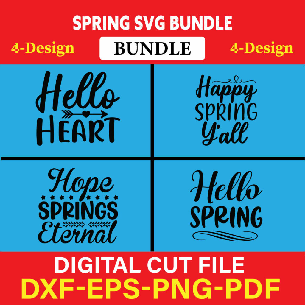 Spring T-shirt Design Bundle Vol-2 - MasterBundles