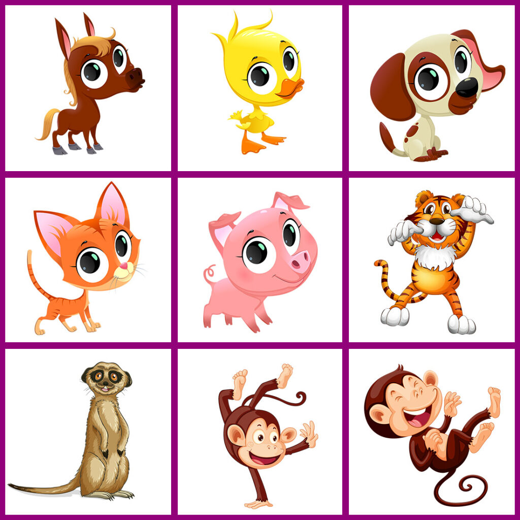 Animals cartoon png file